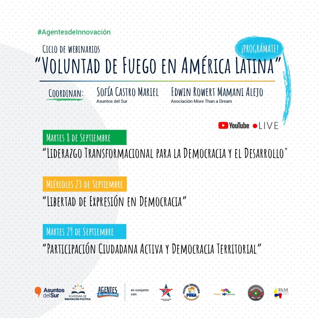 Ciclo de webinarios en el MES de la DEMOCRACIA!! – INSTITUTO DE ... Ciclo de webinarios en el MES de la DEMOCRACIA!! – INSTITUTO DE ...